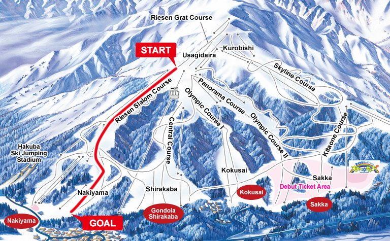 Happo-one Riesen Slalom Competition | Hakuba Happo-one Snow Resort